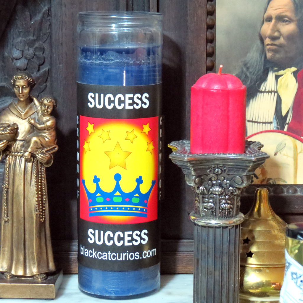 Fixed Labeled Vigil Candles – Black Cat Curios